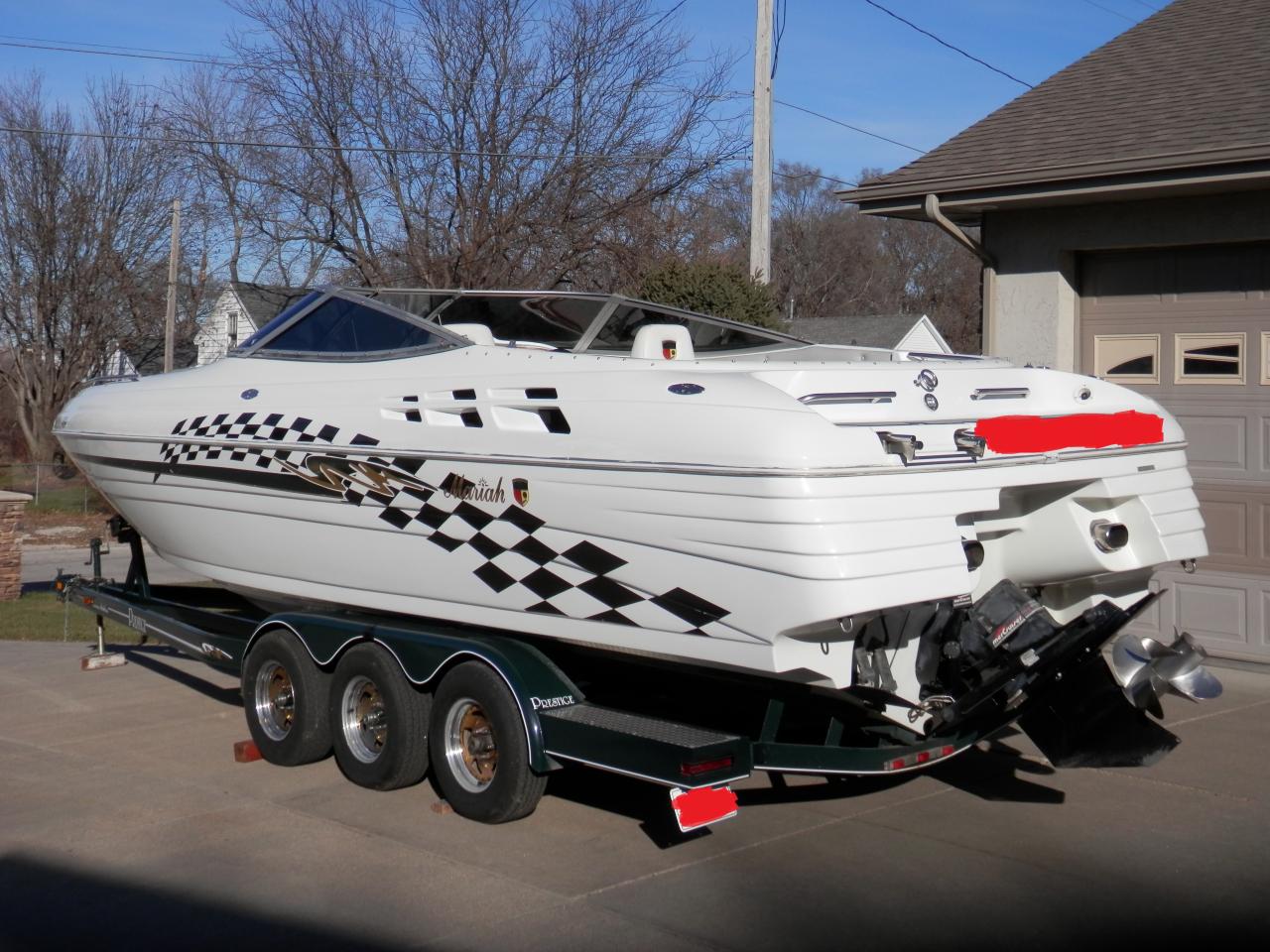Member Boat For Sale: 1999 Mariah 302Z w/ Trailer - The Mariah Owners Club