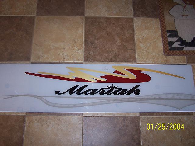 Original Mariah Decals & Graphics - Ordering information - The Mariah ...